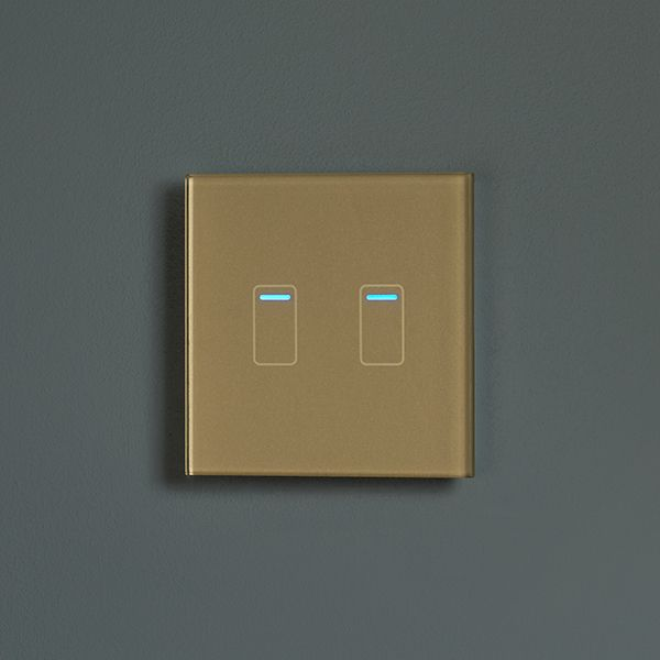 Retro touch Crystal Touch Switch 2G (Brass) 01420 UK