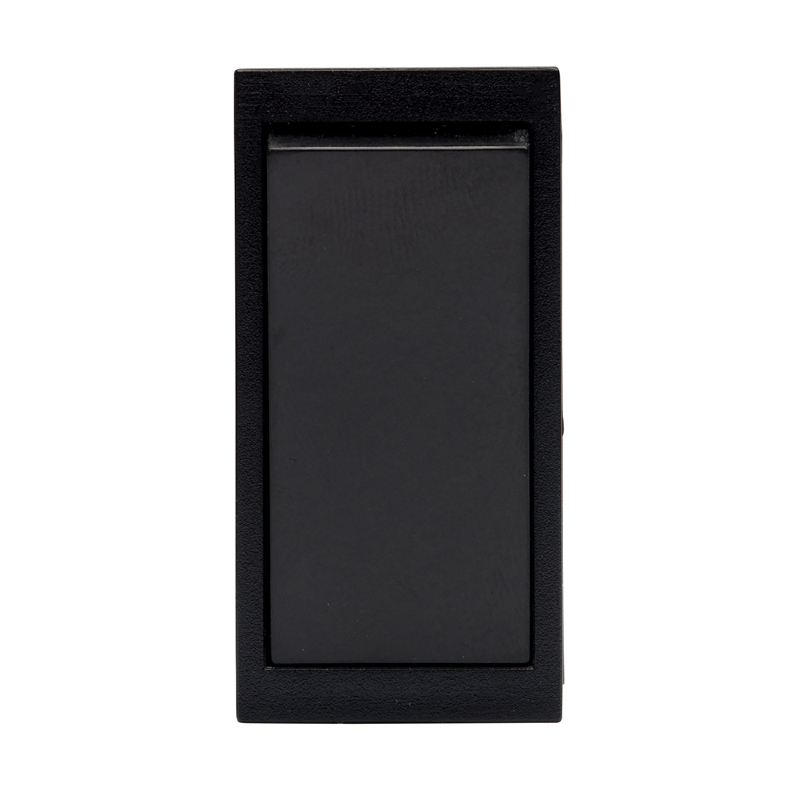 Retrotouch 10A 2 Way Rocker Module 25 x 50mm (Black) MOD-09043 UK