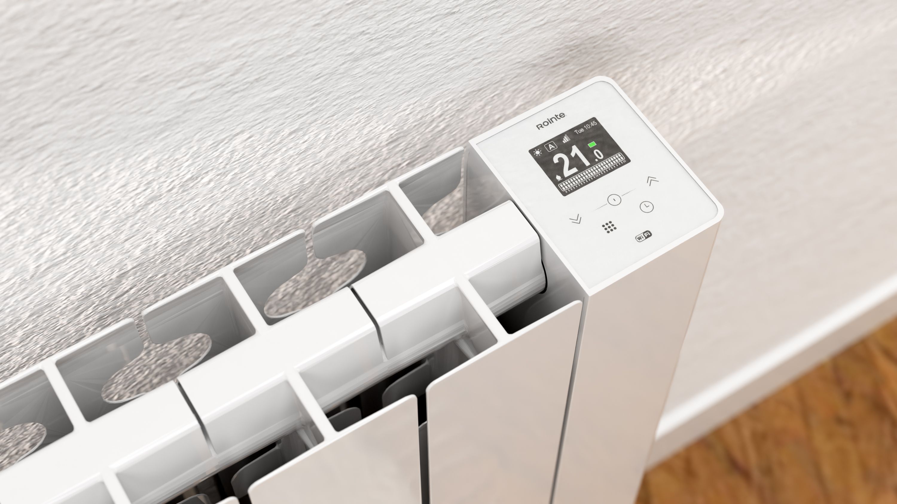 Rointe Belize 1430W WiFi Electric Radiator BRI1430RAD (White) UK