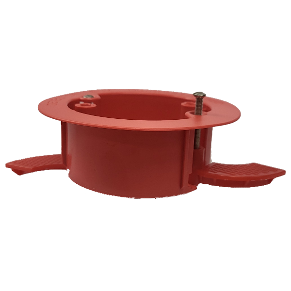 DTS Circular Dry Lining Box Red Gland 20mm threaded entrys DB/ROUND/DL ...