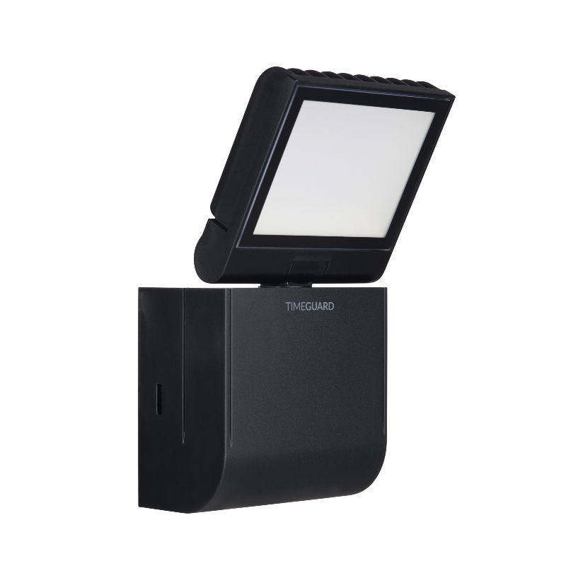 Timeguard LED100FLBP 8.5W LED Compact Floodlight Single Flood (Black) UK