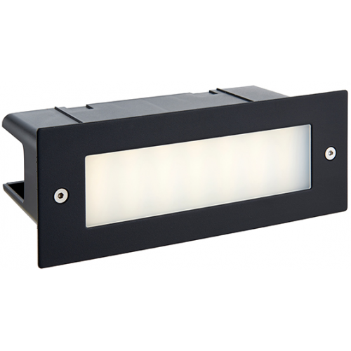 Saxby Lighting 78638 Seina plain IP44 3.5W cool white (Black) UK