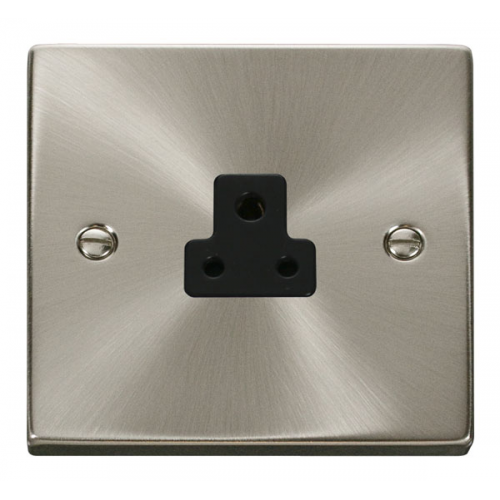 Click VPSC039BK 1 Gang 2A Round Pin Socket Outlet UK
