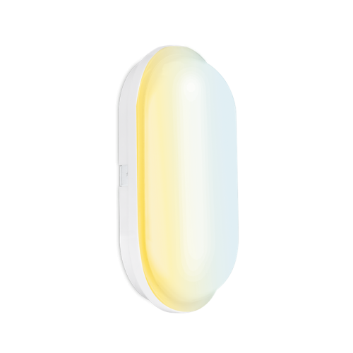 Aurora Lighting AU BH215CS Utilitecs 15w Colour Switchable Ip65 Oval Utility Bulkhead AU-BH215CS UK