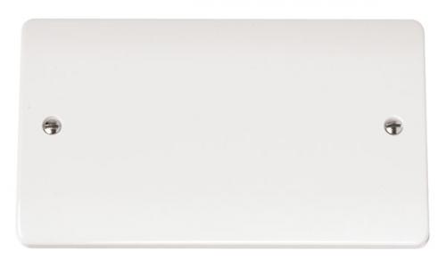 Click CMA061 2 gang Blank Plate UK