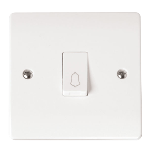 Click CMA027 1 gang 1 Way 10a Retractive SwitchBell UK