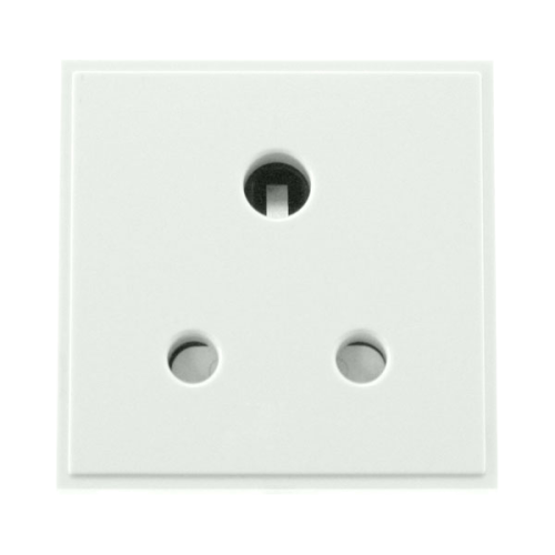 Click Mm038wh 5a Round Pin Socket Outlet Gloss Wh New Media Uk