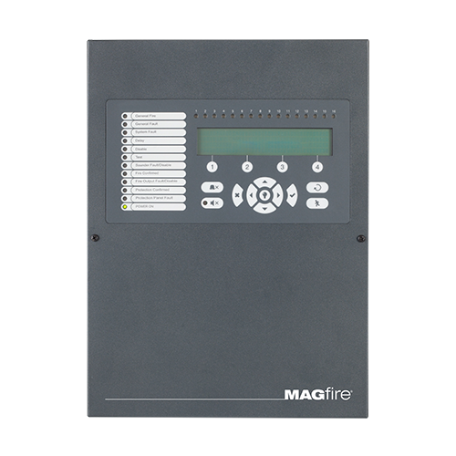 Addressable 16 Zone Fire Panel in Graphite Grey MAGPRO16G UK