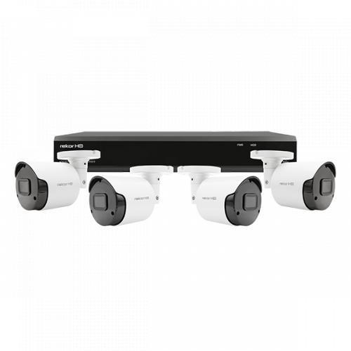 ESP 8ch 1080p Hd 4tb 4 White Bullet Camera Kit RHD8KB4W4TB UK