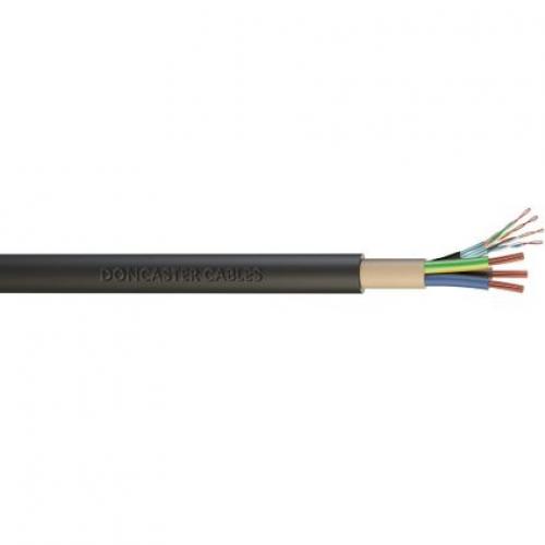 EV Ultra Cable 6mm 3 Core CAT5 PVC Black (Per Metre) EV-ULTRA3C6.0-CAT5 UK