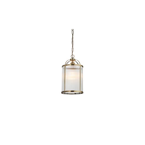 Endon Lambeth Ribbed Pendant 106710 UK
