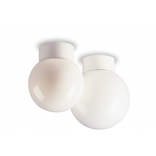 Firstlight Opal Glass Sphere Small Ceiling Light (White Opal) 1090WH UK