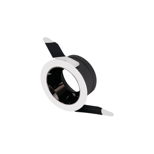 Integral Downlight For Led Gu10 60Mm Cutout Ip20 Mirror Black Round 20 ...