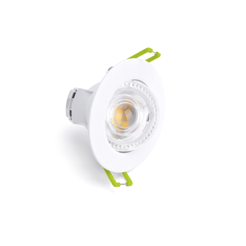 Integral Compact Eco Led Downlight Ip44 30 Deg Tiltable Dim2warm/cct ...