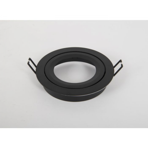 KSR Lighting Qr Pro Commercial Tilt Bezel Black KSRDL512 UK