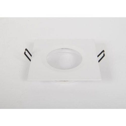KSR Lighting Qr Pro Commercial Square Fixed Bezel White KSRDL513 UK