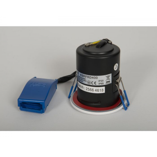 KSR Lighting Firebreak Qr Gu10 Ip20 Ip65 Fixed Downlight KSRFRD400 UK