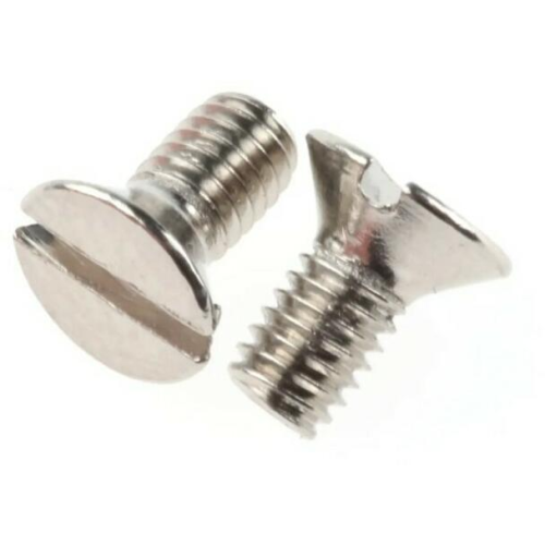 Knightsbridge M3 X 6mm Grid Faceplate Screw Nickel Plated CSCREWM3 UK