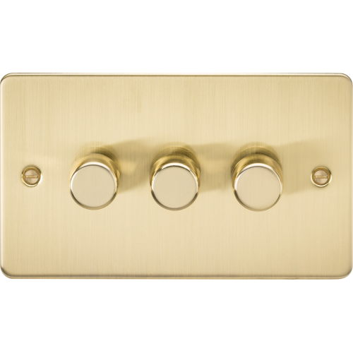 Knightsbridge 3g 2 way 10 200w (5 150w Led) Intelligent Dimmer Brushed ...