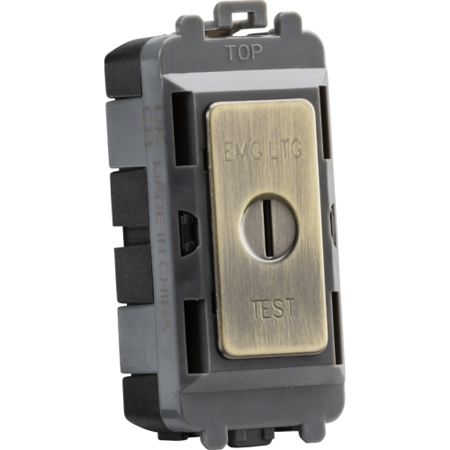 Knightsbridge 20ax 2 Way Sp Key Module (marked Emg Ltg Test) Antique ...