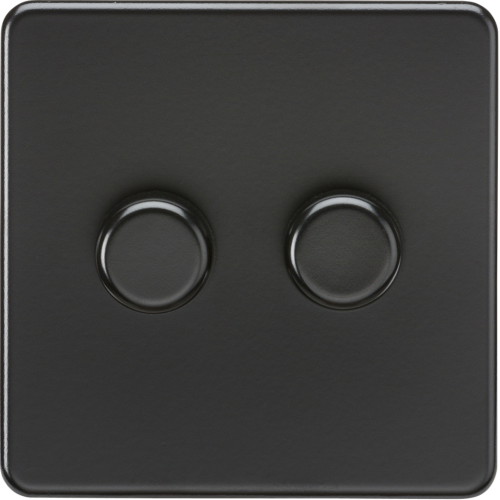 Knightsbridge 2g 2 way 10 200w (5 150w Led) Intelligent Dimmer Matt ...