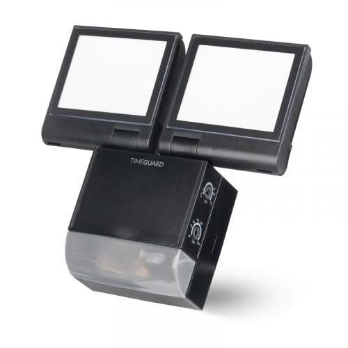Timeguard LED200PIRBP 17W LED Compact Floodlight Twin Flood With PIR ...