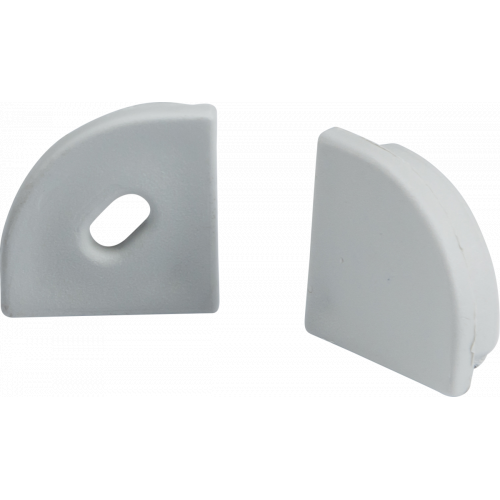 ML ACCESSORIES Aluminium Corner Profile End Caps 1MCORCAP UK