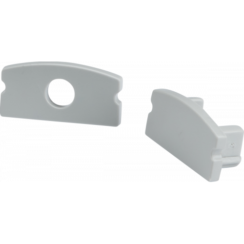 ML ACCESSORIES Aluminium Surface Mount Profile End Caps 1MSURCAP UK