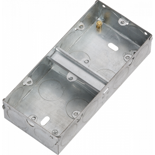 ML ACCESSORIES 2g 35mm Dual Galvanised Steel Box GSK235D UK