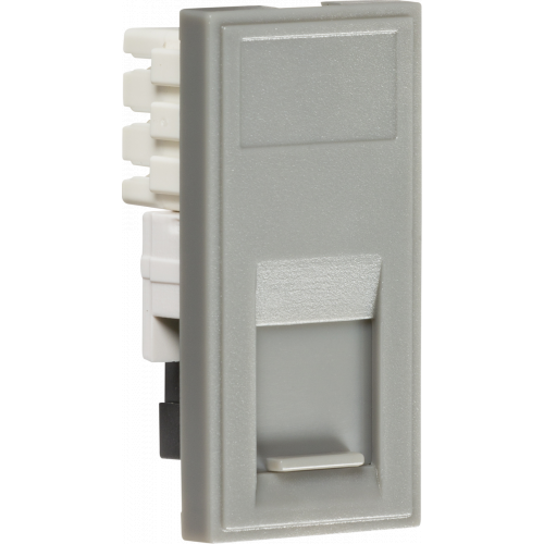 Knightsbridge Rj11 Outlet Module 25 X 50mm (idc) Grey NETRJ11GY UK