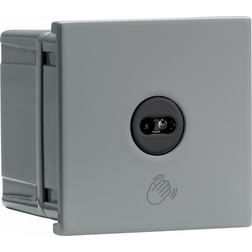 Knightsbridge 1g 1 way Touchless Switch Module 50 X 50mm Grey NETTS1GY UK