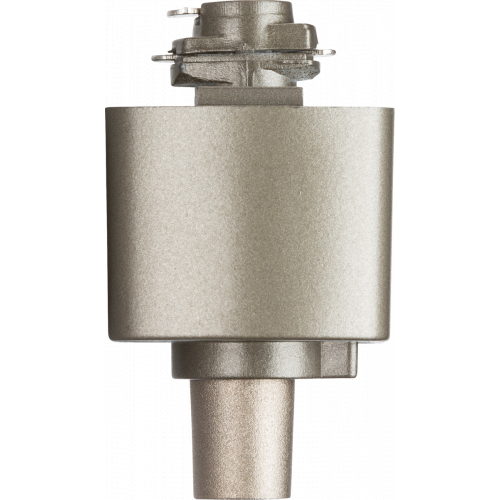 Knightsbridge 230v Track Adaptor Satin Nickel TRKAD1S UK