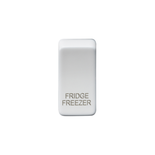 Knightsbridge Switch cover marked FRIDGE FREEZER (White) GDFRIDMW UK