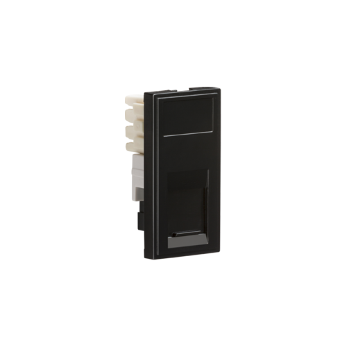 Knightsbridge RJ11 Outlet Module 25 x 50mm (IDC) (Black) NETRJ11BK UK