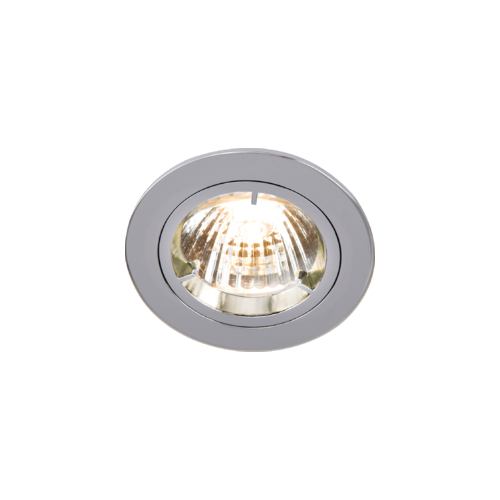 Knightsbridge (Chrome) Recessed Fixed Twist Lock Downlight (Chrome) RD1C UK