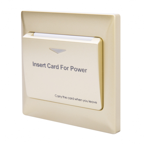 Retrotouch Energy Key Card Saver (Gold Plastic) 01315 UK