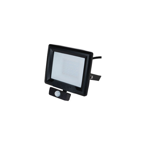 Robus RHL3040P 04 HiLume 30W LED flood light with PIR IP65 Black 4000K ...