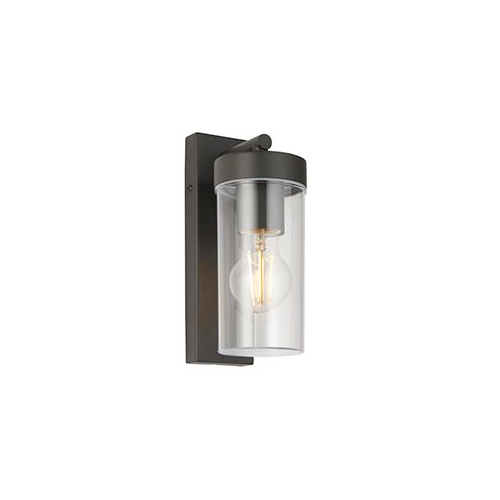 Saxby Lighting Hayden Wall Ip44 15w (Black) 98439 UK