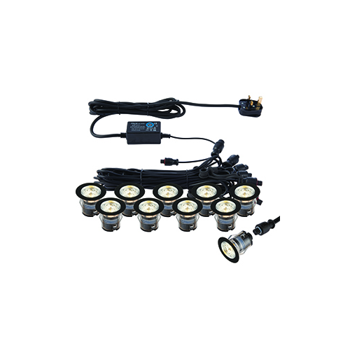 Saxby Lighting 99765 Ikonpro Cct 3000k 4000k 35mm Kit Black Ip67 0.75w ...