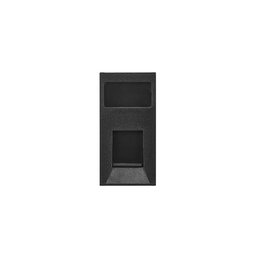 Saxby Lighting Euro Module Rj45 Cat6e Module Matt Black MORJ45C6BL UK