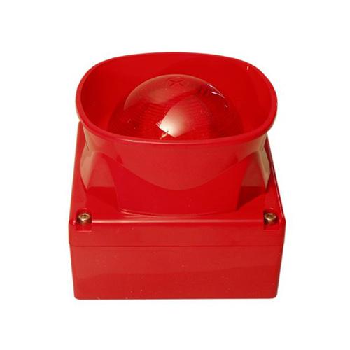 Apollo Multi Tone Weatherproof Sounder and Visual Indicator (Red) 55000 ...