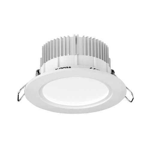 Aurora Lighting IP44 LED downlight, fixed LED downlight, AU-DL10013AW/40 UK