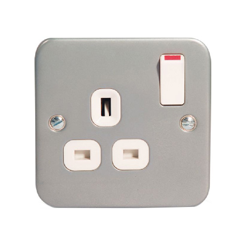 BG Electrical double pole switch socket, 1 gang switch sockets, MC521 UK