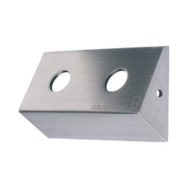Collingwood Angled Double Bracket (Stainless Steel) WB/M 02/30 DEGREE UK