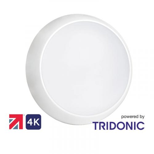 NET LED Duxford 2D IP65 Bulkhead 16W 4000K Standard NET-33-06-40 UK