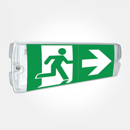 Eterna Iso Led Maintained Emergency Bulkhead (White) EML3MISO UK