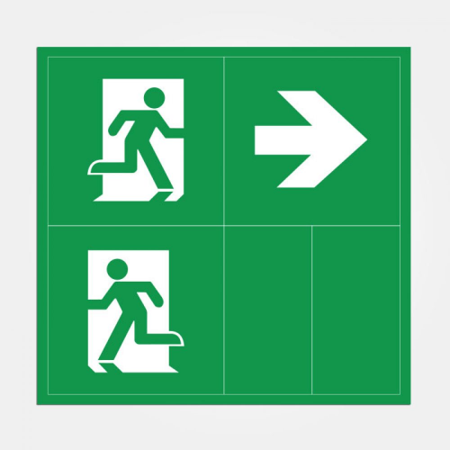 Eterna Iso Legend Set For Economy Emergency Bulkhead (Green) VECOEMISOL UK