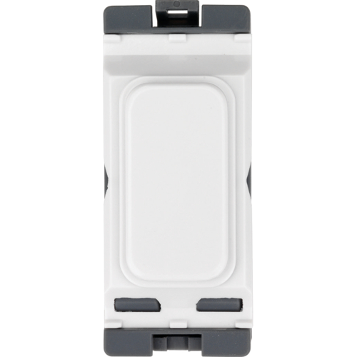 Hager Blank Module (White) WMGB1 UK