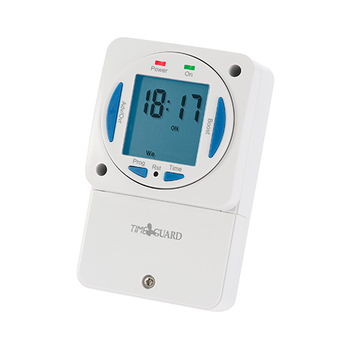 Timeguard 7 Day Slimline Electronic Time Switch (White) NTT07 UK