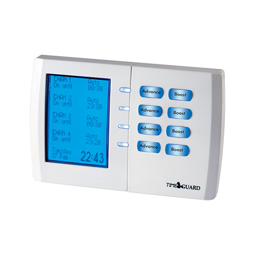 Timeguard 7 day digital heating programmer, heating controls, TRT039N UK